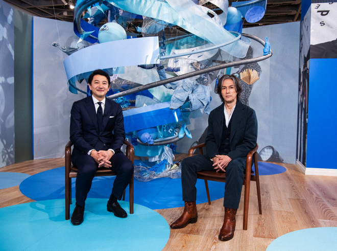 稲葉浩志、NHK『ニュースウオッチ9』で“言葉のチカラ”を語る | BARKS