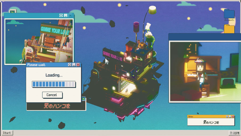 とた、恋人との日常をピクセルアニメーションで描いた新曲「押して」MV | BARKS