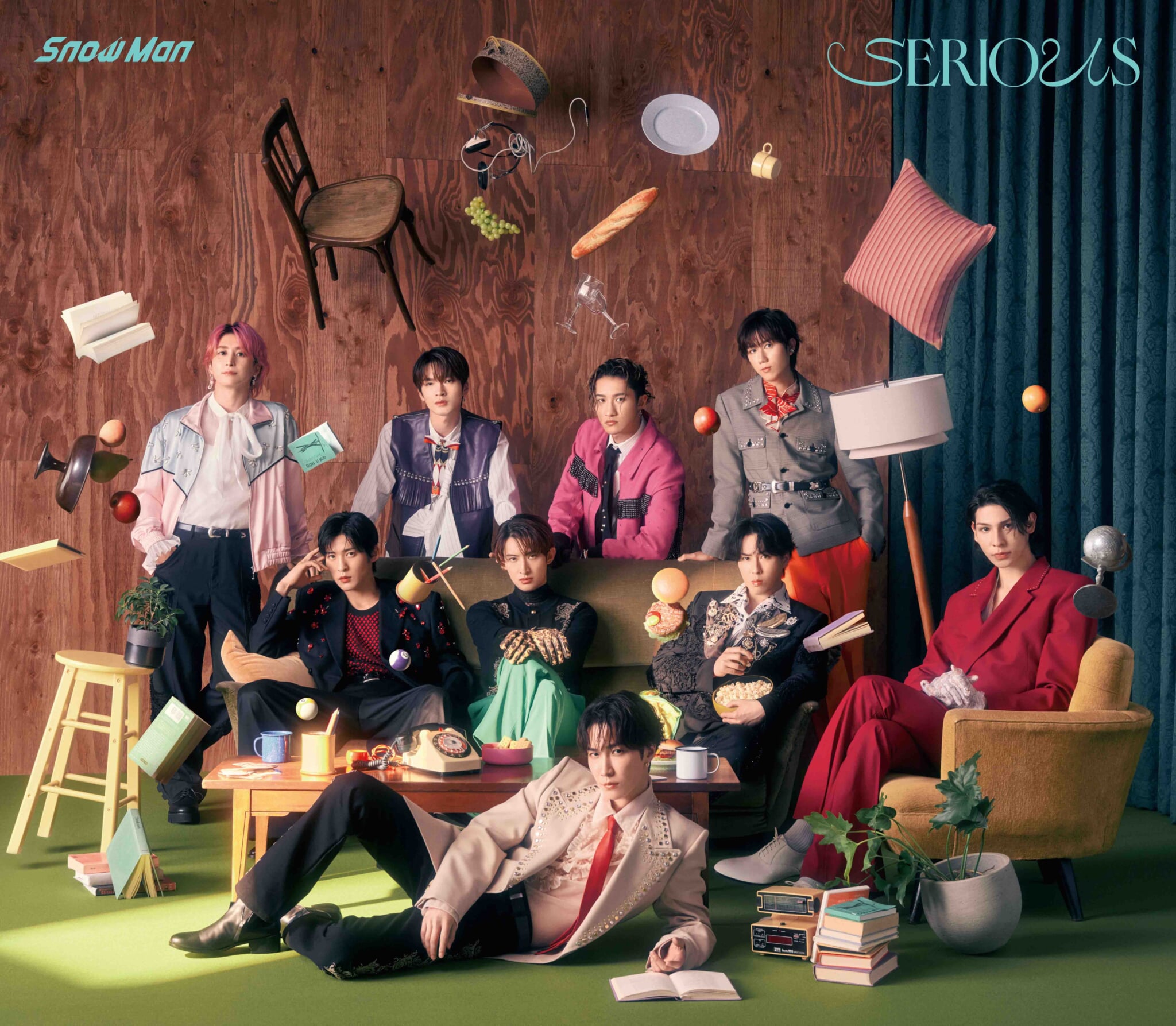 Snow Man、約1年ぶりの12枚目シングル「SERIOUS」発売決定 | BARKS