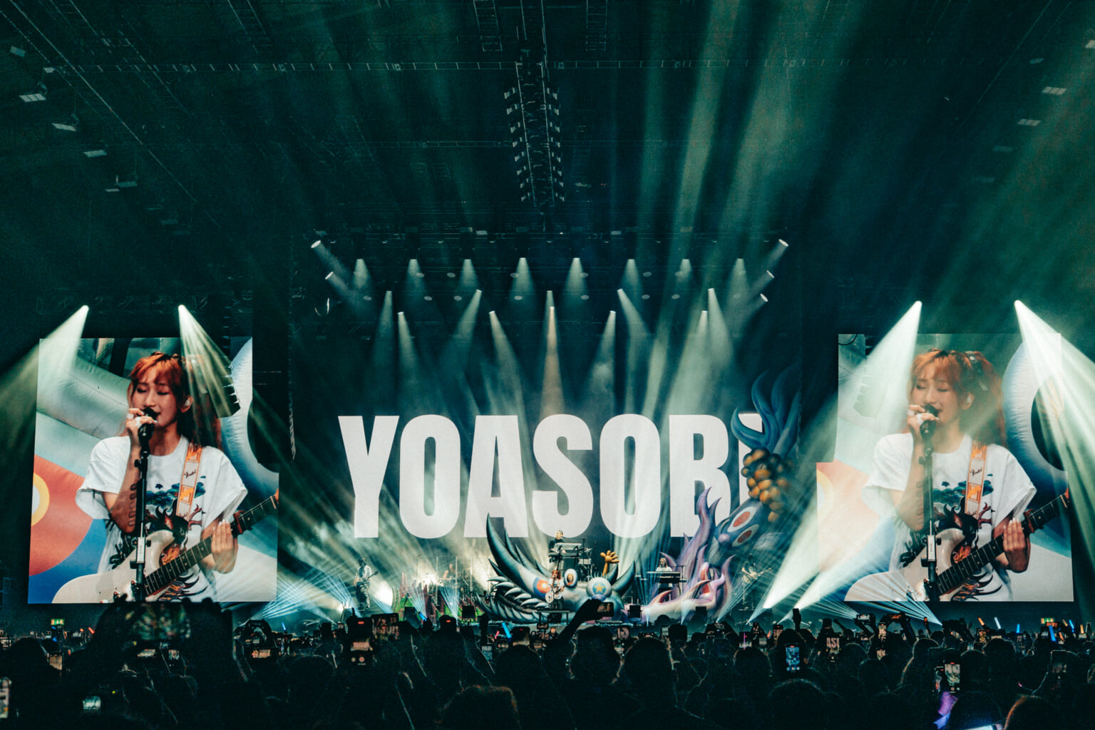 【ライブレポート】YOASOBI、WEMBLEY ARENAの熱狂、ロンドンに鳴り響く「夜に駆ける」J-POP | BARKS