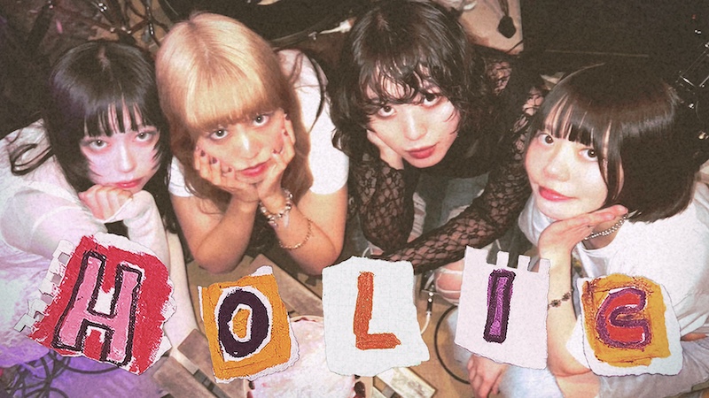 ギャルバンド・QUINCAMPOIX、最新楽曲「Holic」配信＆MV公開。新アーティスト写真解禁も | BARKS