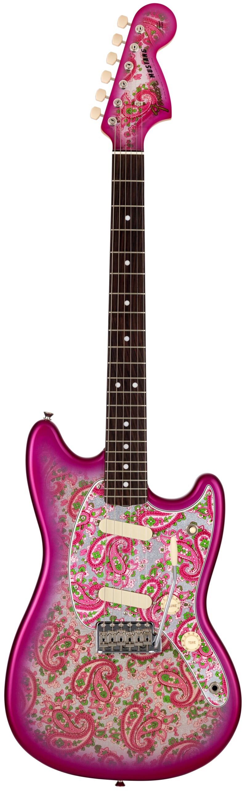 ペイズリー・ムスタングの新Charモデル新登場、「2本目はこれにしたらいいんじゃないかな（笑）」 | BARKS