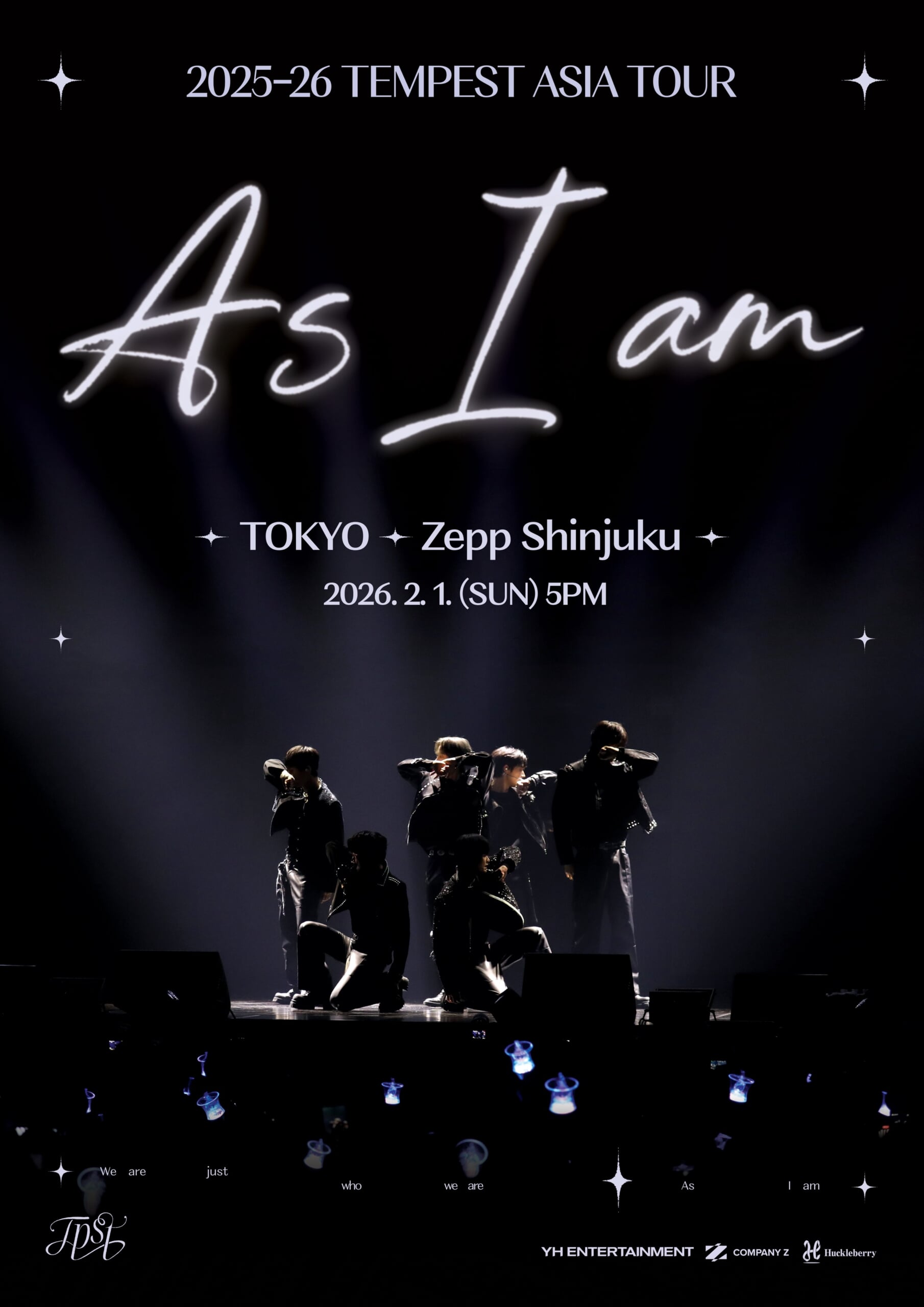 TEMPEST、Zepp Shinjuku公演＜「As I am」in Tokyo＞を2026年2月開催 | BARKS